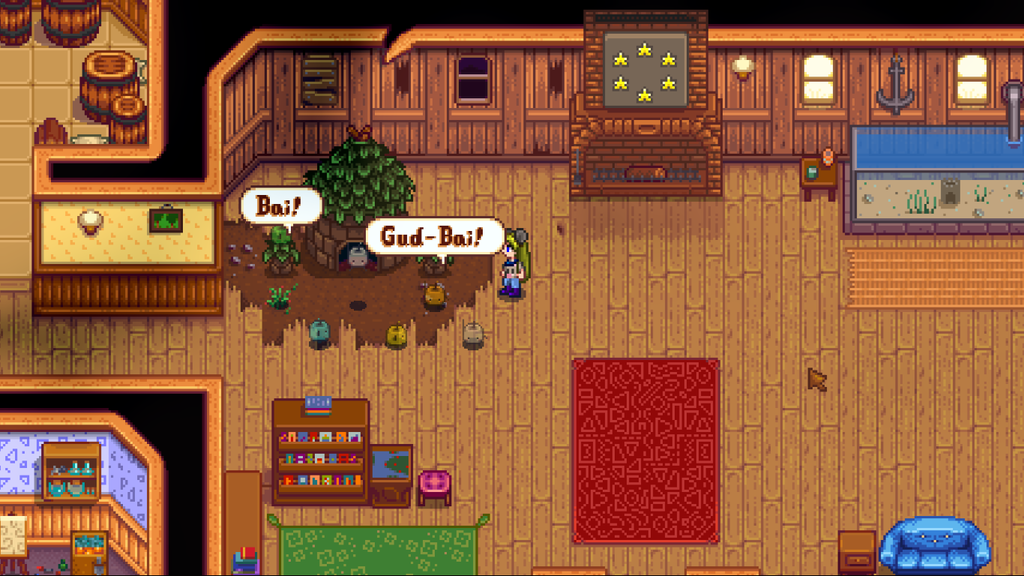 *SPOILERS*Just restored community center! im going to miss those adorable junimos ...