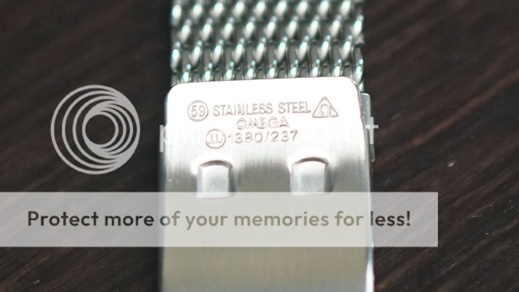 SOLD FS: Omega Shark Mesh 20mm w/ Extension | WatchUSeek Watch Forums